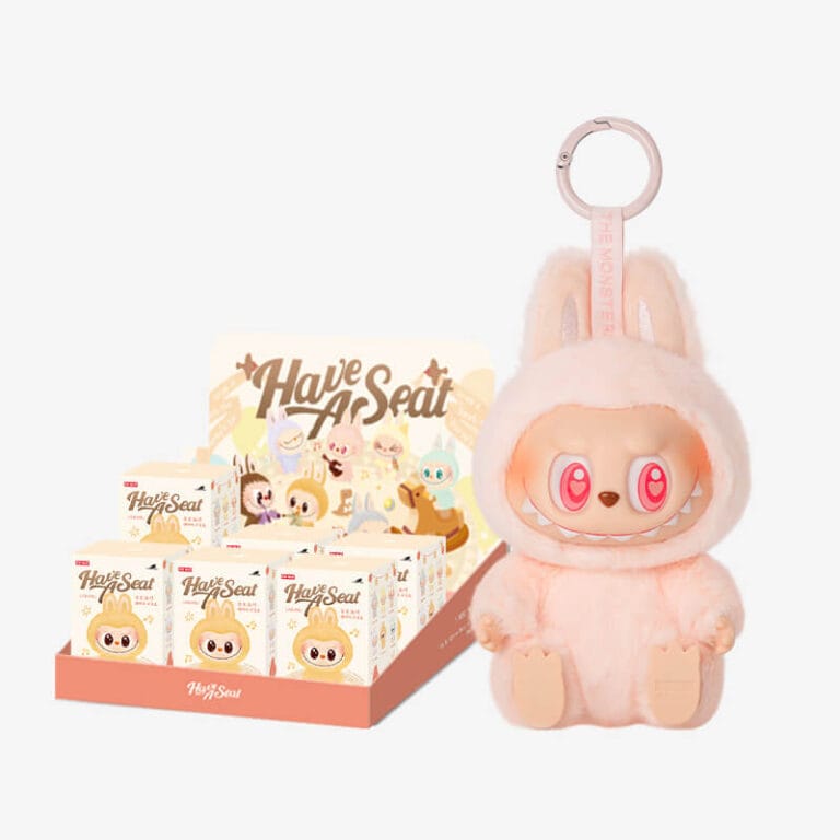 POP MART Mini Labubu Pin for Love Blind Box Plush Pendant | Zebraup